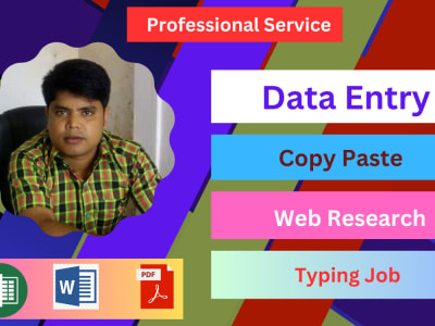 Professional data entry, copy-paste, web research and translation | Upwork