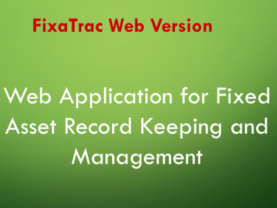 Web Application Asset Tracking | Upwork