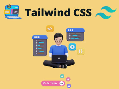 A Responsive Website using Tailwind CSS | Tailwind CSS | Upwork