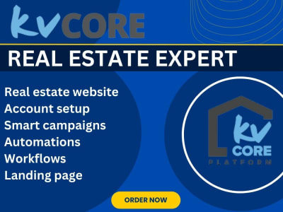 Amazing kvcore website , account set up, email template email ...