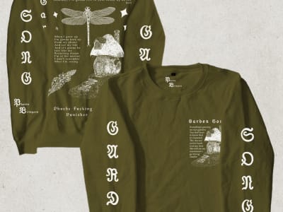 A minimalist vintage crew neck merch design | Upwork