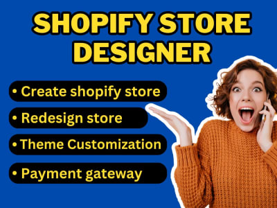 Shopify Store Designer, Shopify Expert Developer, Shopify Custom Coding | Upwork