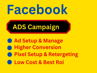 Create meta ads, and pixel Setup with facebook paid ads for Sales ...