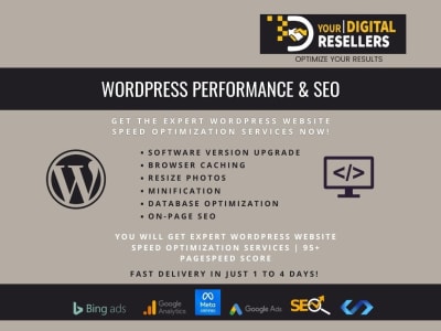 Expert WordPress Website Speed Optimization Services | 95+ PageSpeed Score | Upwork
