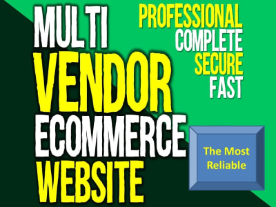 Professional ecommerce Multivendor Market Place Website | Upwork