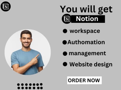 A notion workspace and notion template, workspace setup, CRM | Upwork