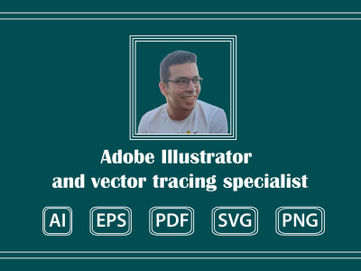 Any adobe illustrator work | Upwork