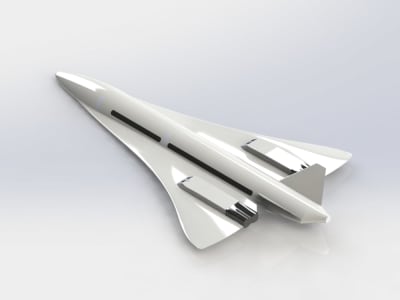 A 3D model of an object made from reference material provided by you ...