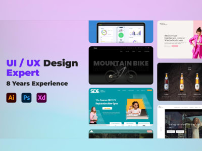 A custom UI UX design with bespoke wireframes | Upwork