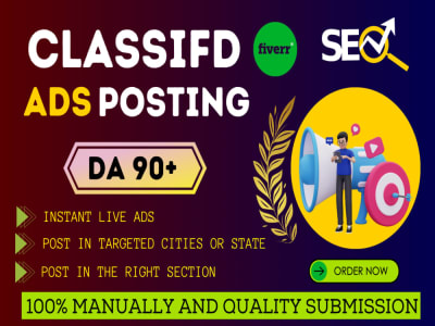 Post your classified ads on top classified ad posting sites | Upwork