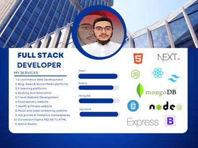 Full Stack Developer MERN Stack Website React Development | Upwork
