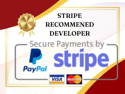 Stripe or paypal payment payment integrated with your web app. | Upwork