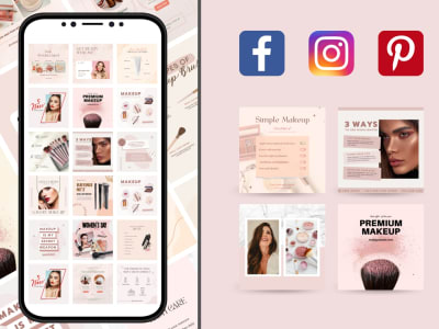 An Aesthetic & Cohesive Layout for Social Media Posts | Upwork