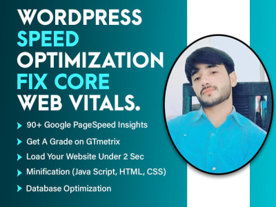 WordPress speed optimization | Fix core web vitals | WordPress page speed | Upwork