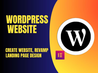 A Modern Responsive WordPress Website or Landing Page by Elementor Pro | Upwork