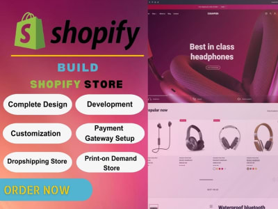 Professional shopify store setup and customization | Upwork