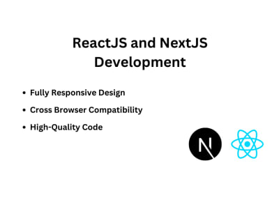 A responsive website developed using ReactJS | NextJS | Upwork