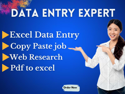 Accurate data entry, manual typing, convert PDF to Excel and Word, | Upwork