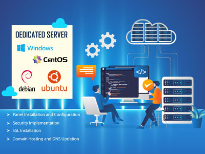 Dedicated server configuration both for linux and windows server. | Upwork