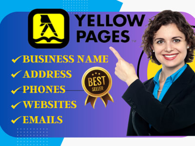 Business database from yellow pages | Upwork