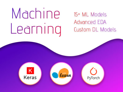 A custom machine learning model trained on your data | Upwork