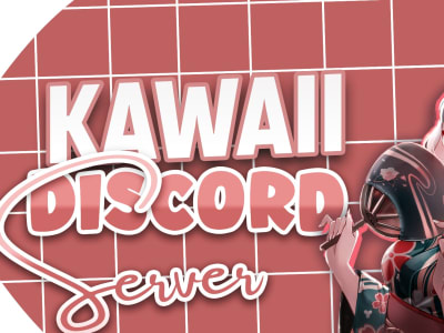Aesthetic, anime, kawaii and cute discord server within 28 hours | Upwork