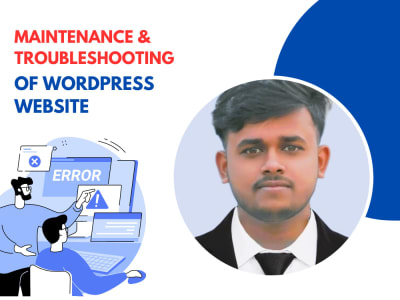 Maintenance and Troubleshooting of WordPress Website | Upwork
