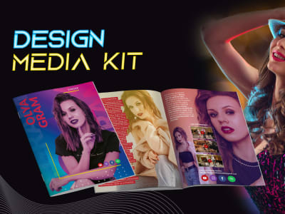A professional media kit, press kit, epk or one sheet | Upwork