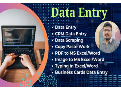 Data entry works for you | Upwork
