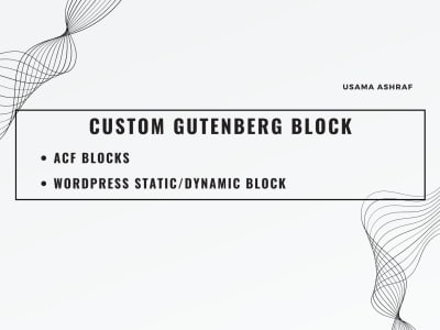Custom Gutenberg block of your choice and functionality. | Upwork