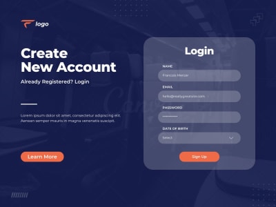 Responsive website development in HTML and CSS | Upwork
