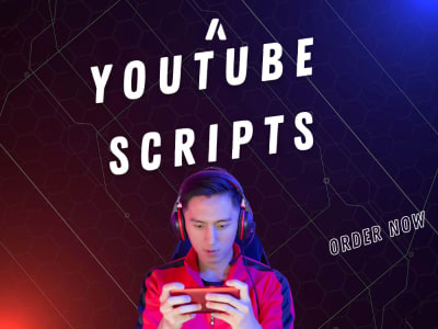 Captivating video script for your youtube channel | Upwork