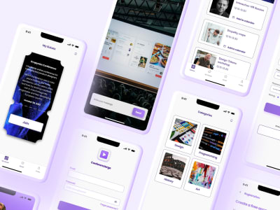 Mobile app design with figma UI/UX for ios and android | Upwork