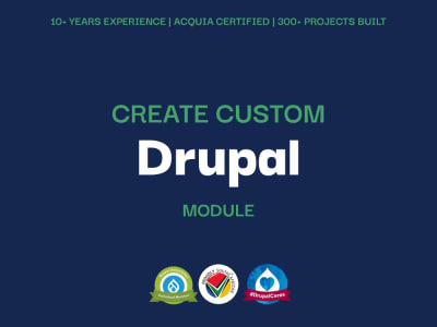 A custom Drupal module for your website | Upwork