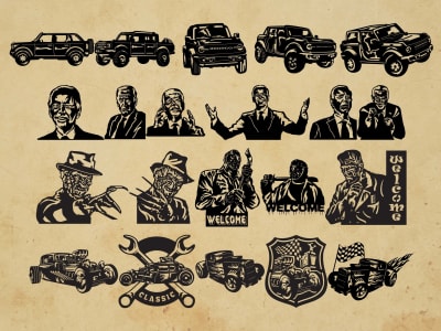 A unique DXF design for CNC | Upwork