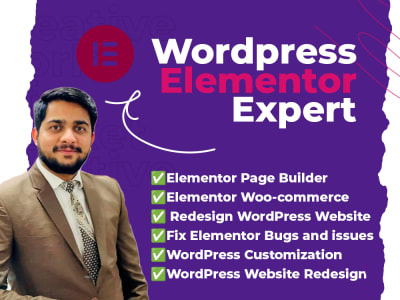 WordPress Elementor Developer| Pro Elementor Developer| Elementor ...