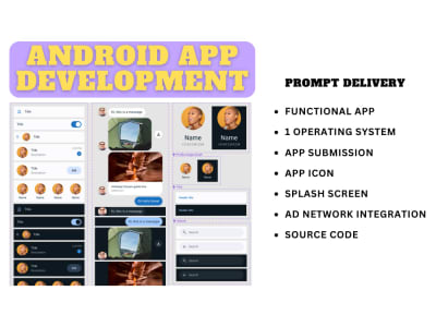 Custom high-quality user-friendly Android App Development | Upwork