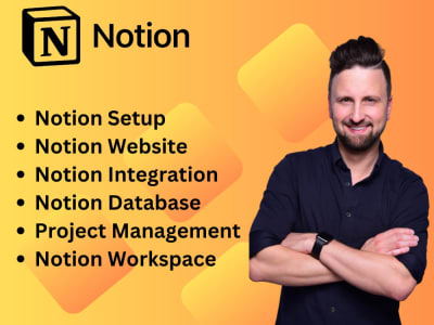 Notion Workspace and Automation setup, notion template and Project Manager | Upwork