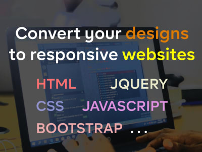 A clean and responsive pixel-perfect website. | Upwork