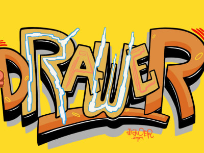 Create original graffiti art design for your logo or your word | Upwork