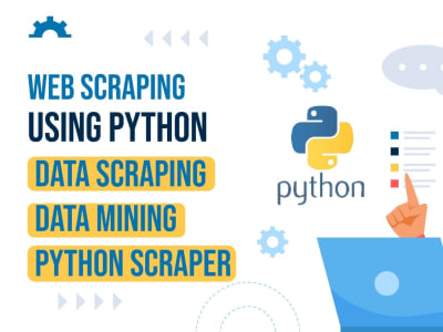 Web scraping, scrape your dynamic website using python | Upwork
