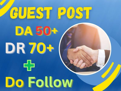 High Quality DA DR Guest post service on high authority sites | Upwork