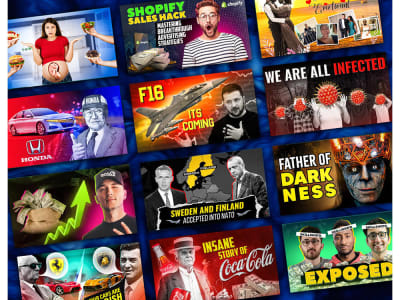 High-resolution eye catchy Youtube Thumbnail | Upwork