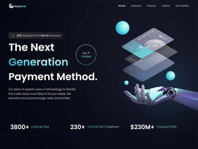 A modern responsive react or next.js web application | Upwork