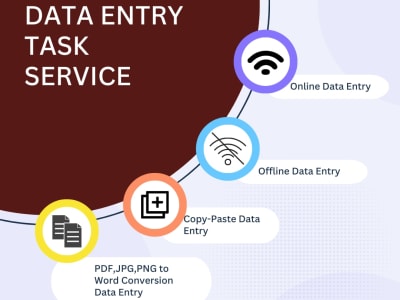Data entry tasks service | Upwork