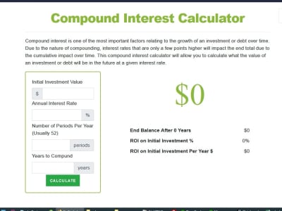 Compound or Simple Interest Calculator | Upwork
