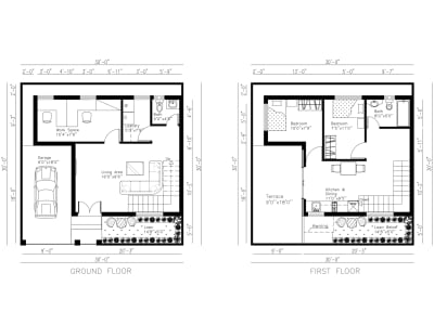 An architectural floor plan in Autocad | Upwork
