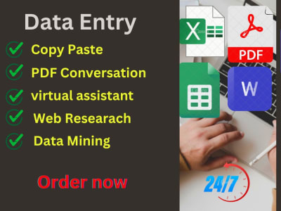 "Top-Rated Data Entry Specialist | Fast and Accurate Typing" | Upwork