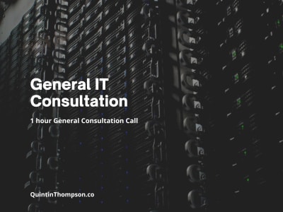 Book a Development & IT Consultation with Quintin T. | Upwork