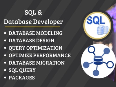 Help in Database design, Database management and SQL query optimization | Upwork